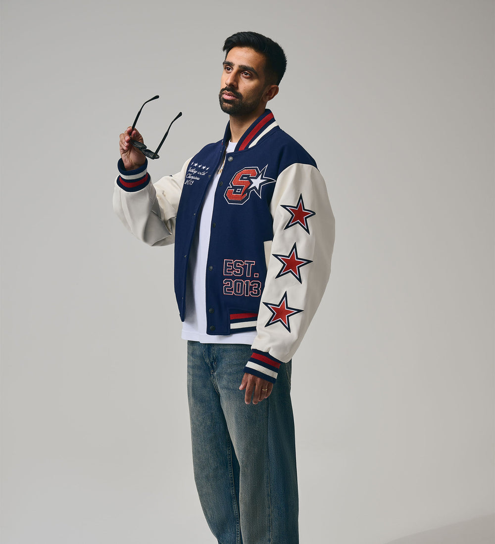 All-Star Varsity Jacket [Blue/White]