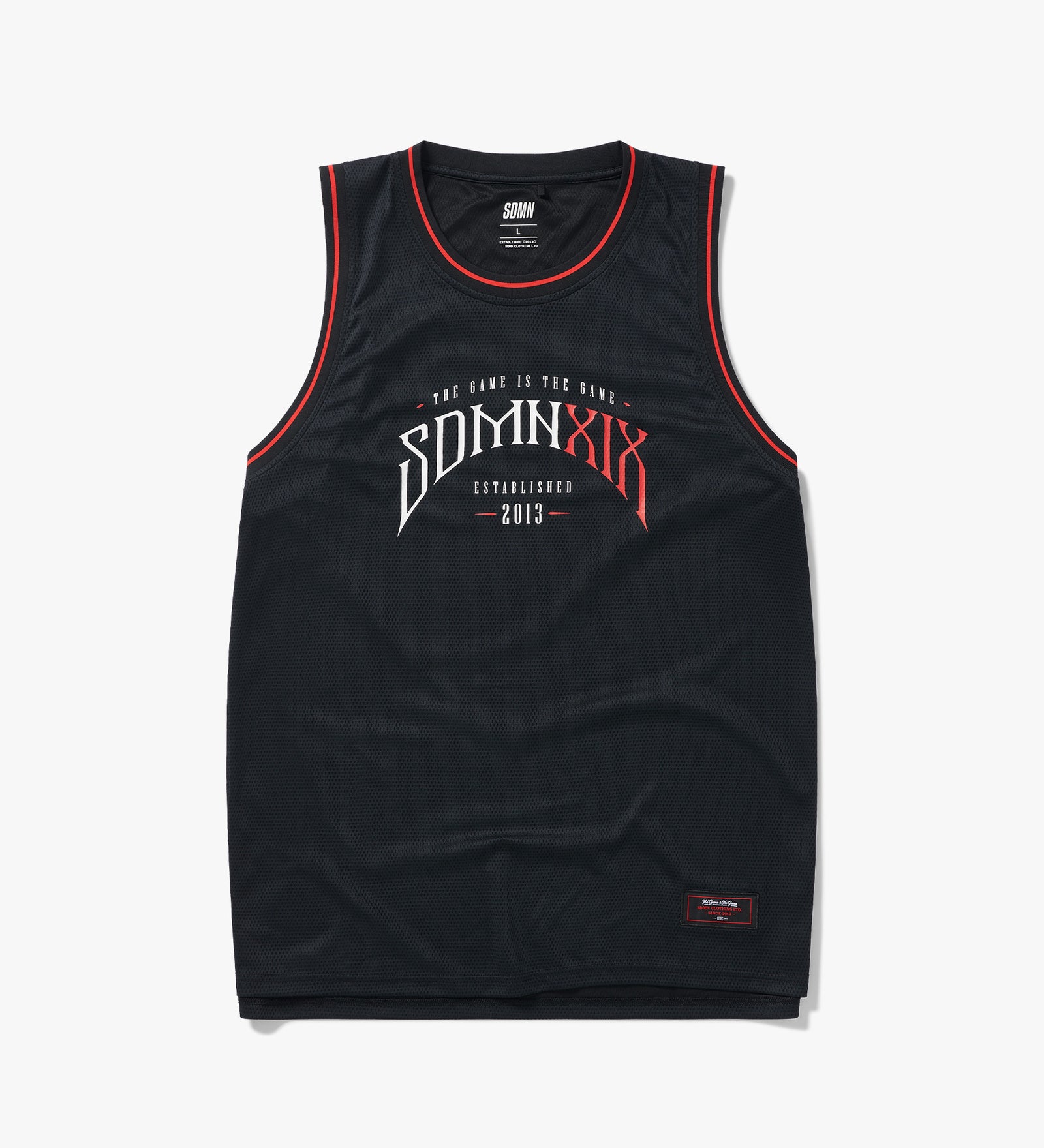SDMN XIX ARC BASKETBALL JERSEY - BLACK