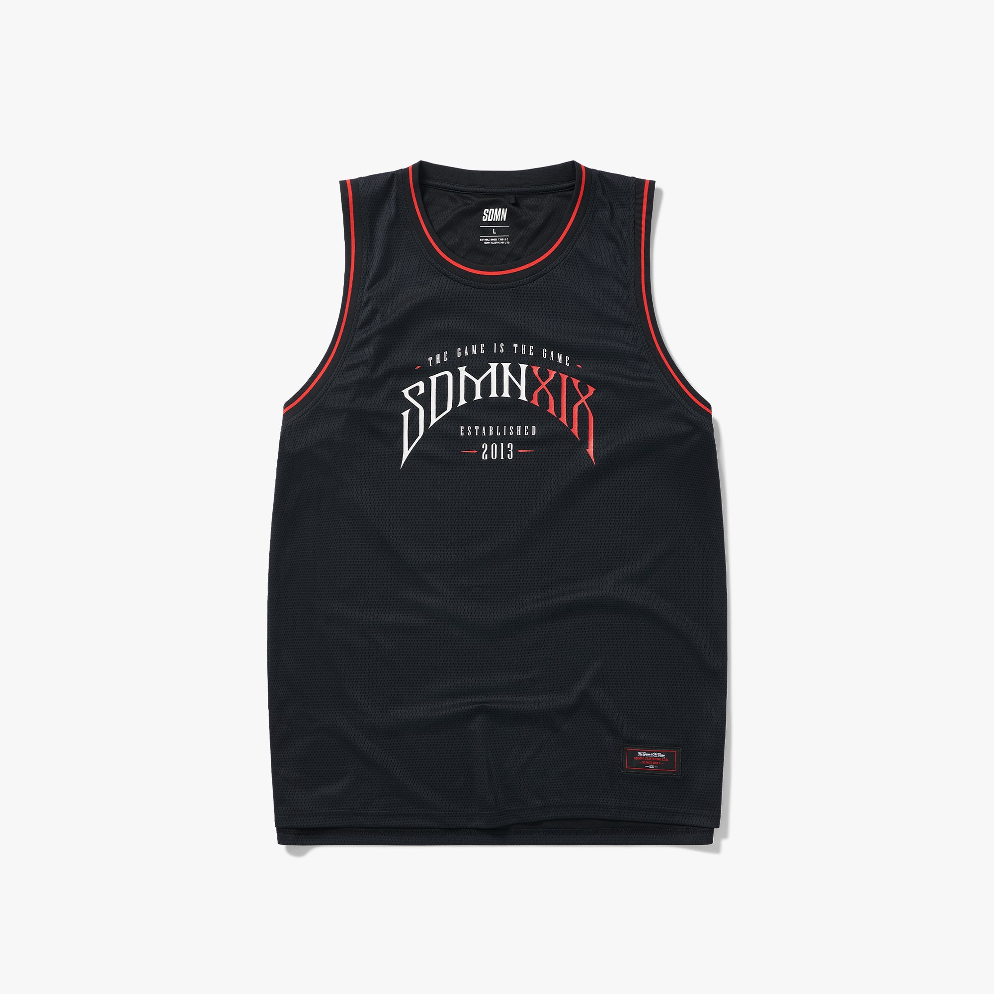 SDMN XIX ARC BASKETBALL JERSEY - BLACK
