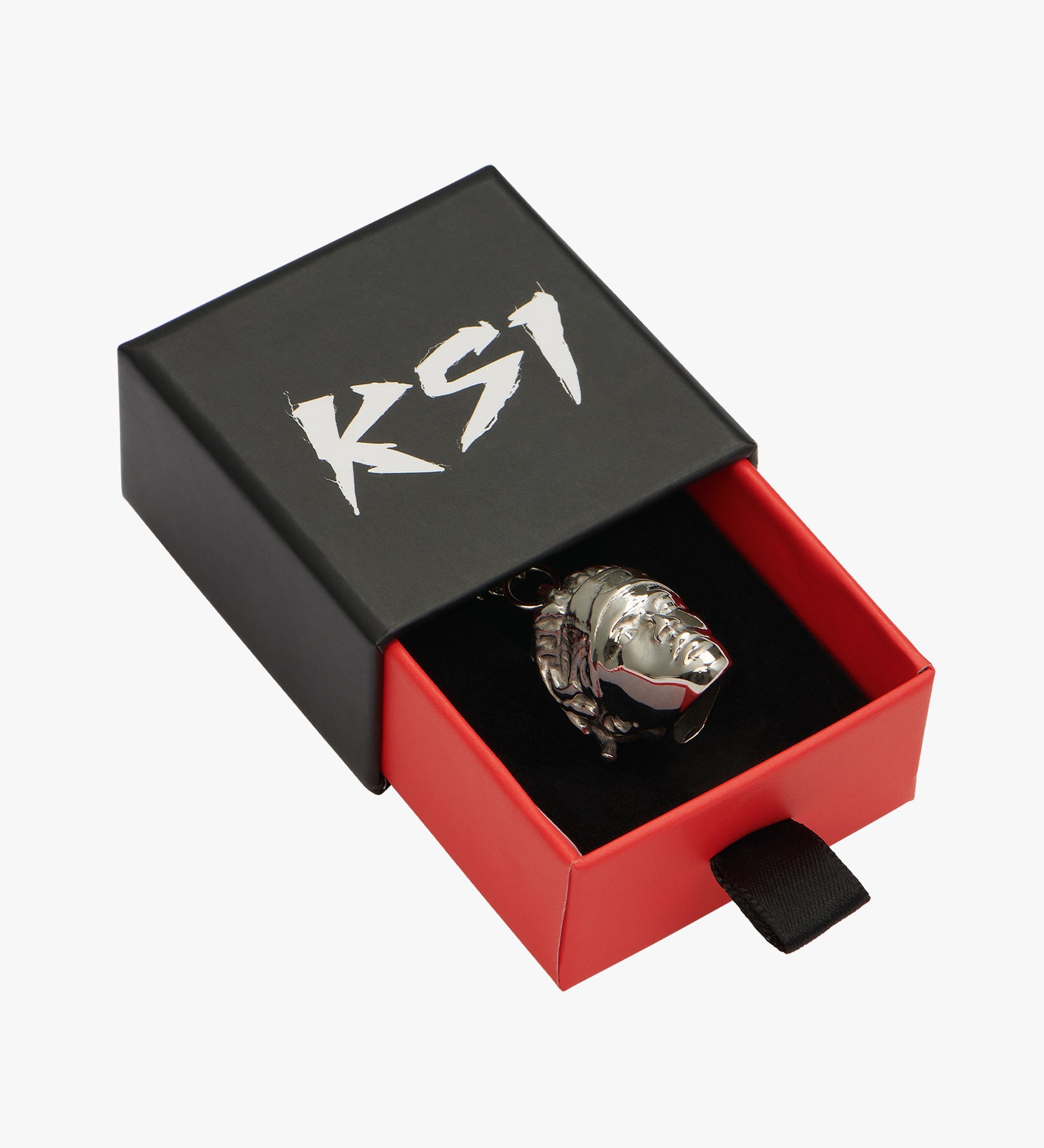 KSI KEY RING - SILVER