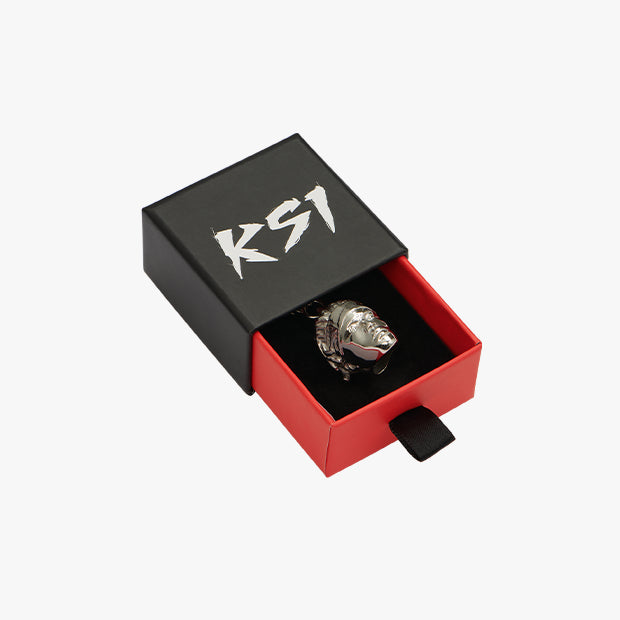 KSI KEY RING - SILVER